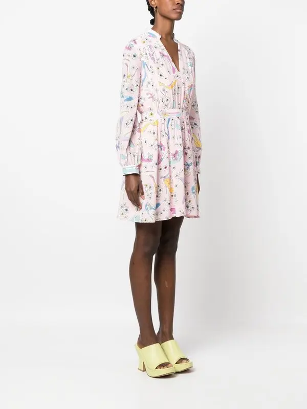 Moschino Floral-print Mini Dress