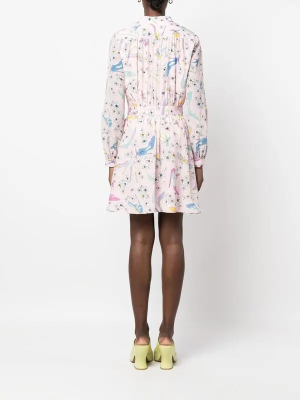 Moschino Floral-print Mini Dress