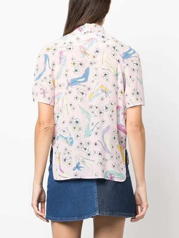 Moschino Floral-print Blouse