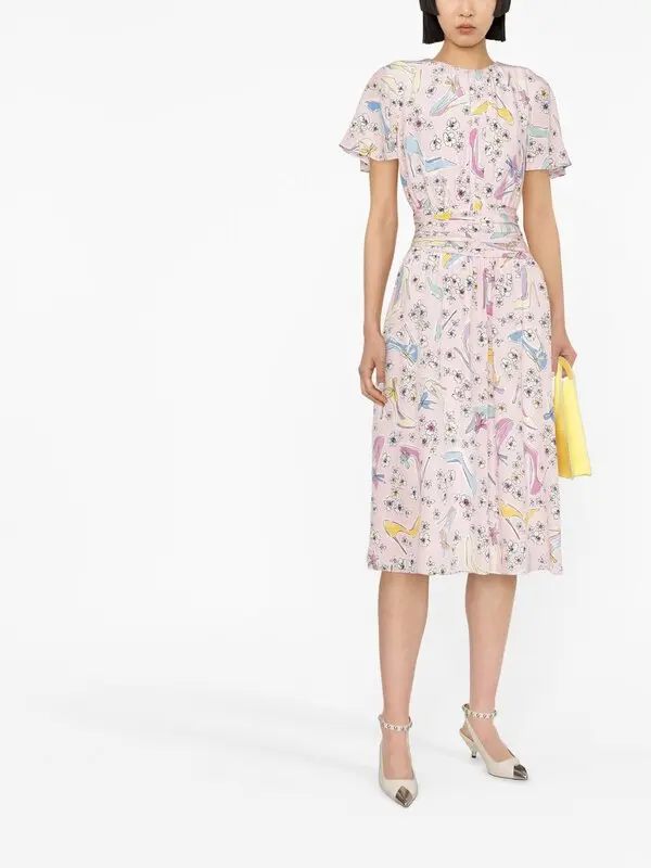 Moschino Graphic-print Dress