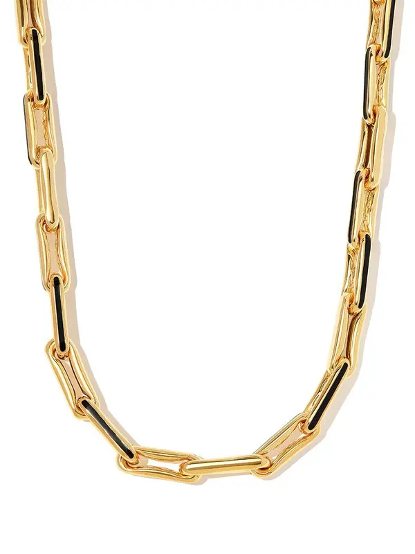 Lauren Rubinski 14kt Yellow Chain-link Necklace - Gold