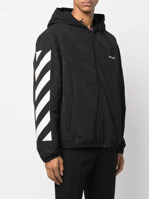 Off-White Diag Logo-print Windbreaker
