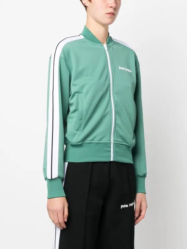 Palm Angels Logo-print Track Jacket - Green
