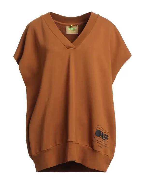 OOF WEAR Cotton Fleece Sweatshirt - Tan
