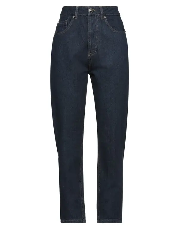 John Richmond Cotton Denim Mom Jeans