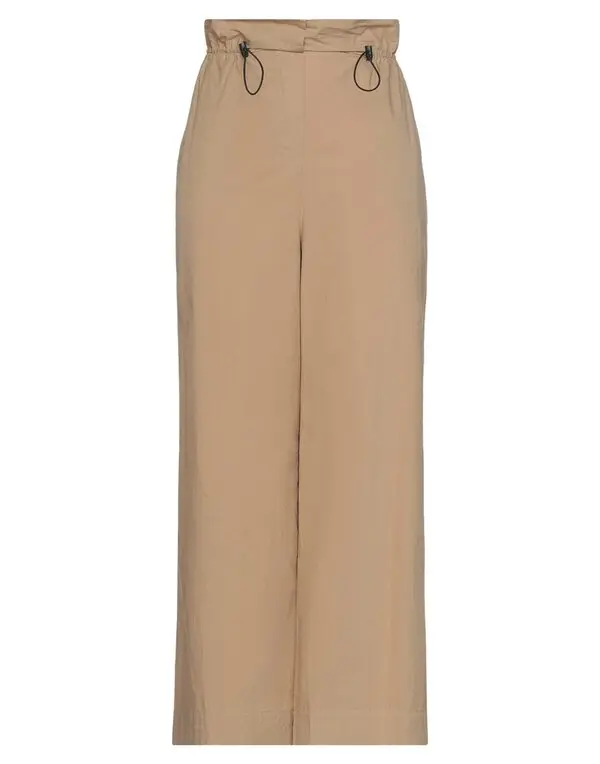 Erika Cavallini Wide-leg Cotton Pants - Light Brown