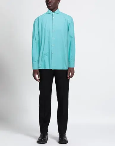 ALESSANDRO GHERARDI Shirt Size Cotton - Turquoise