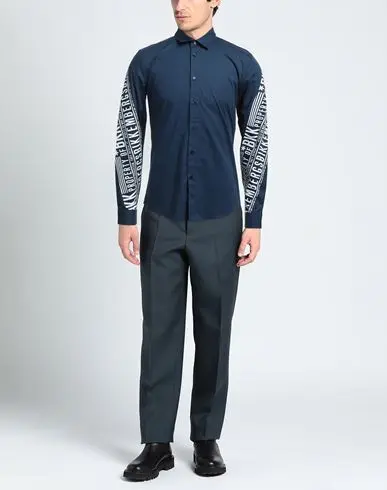 BIKKEMBERGS Shirt Size Cotton, Elastane