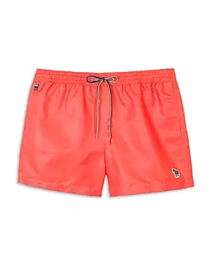Paul Smith Ps Zebra Swim Trunks - Orange