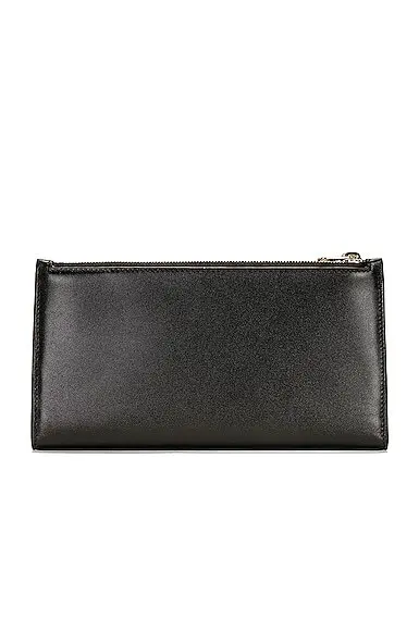 THE ROW Multi Zipped Wallet In Black