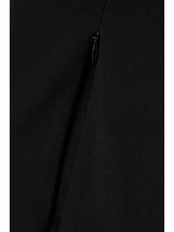 THE FRANKIE SHOP Reya Ribbed Stretch-jersey Flared Leggings