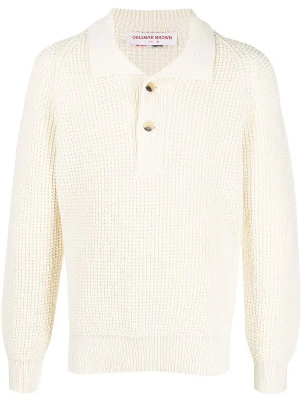 Orlebar Brown Hindscarth Spread-collar Jumper