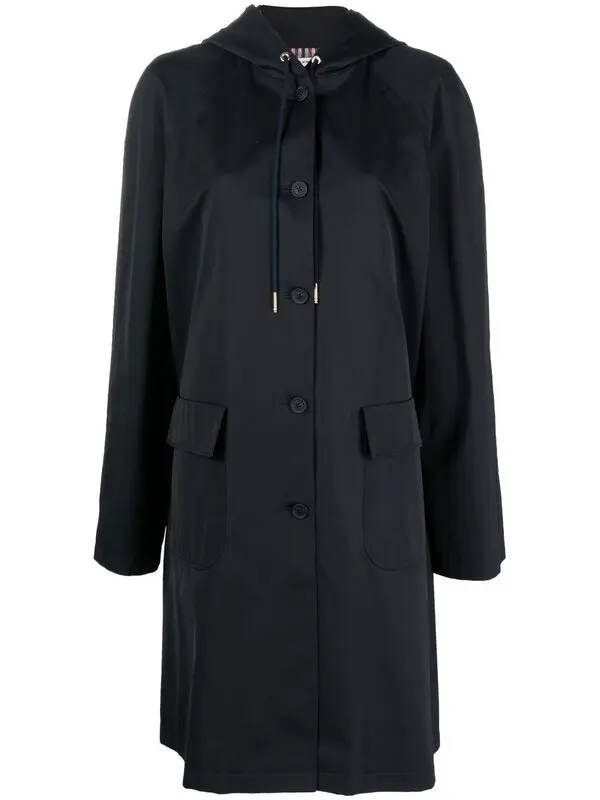Thom Browne Single-breasted Mid-length Parka