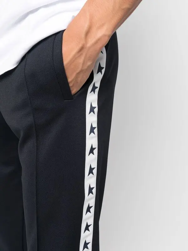 GOLDEN GOOSE Star Doro Track Pants - Blue