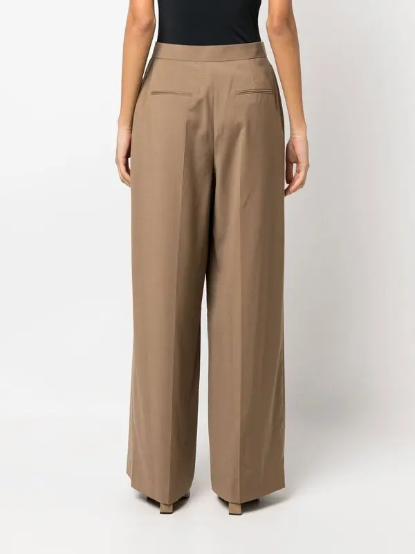 JUUN.J High-waisted Straight-leg Trousers