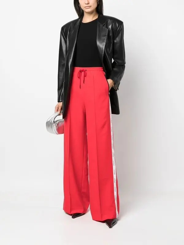 Rokh Logo-trim Palazzo Trousers