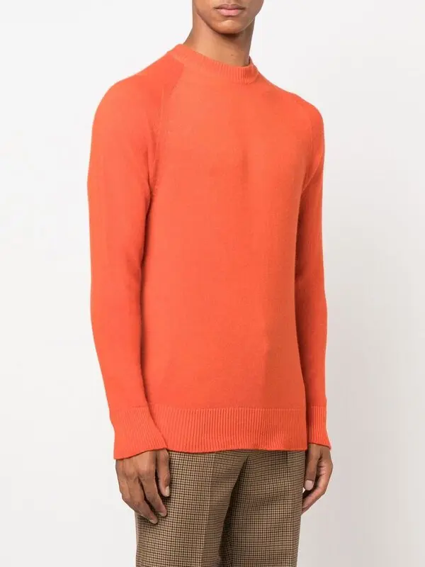 Malo Knit Jumper - Orange