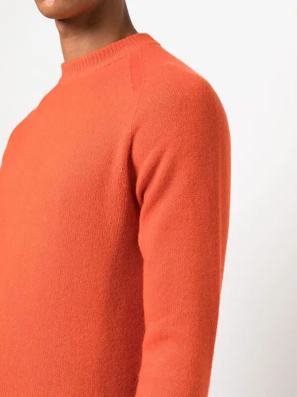 Malo Knit Jumper - Orange
