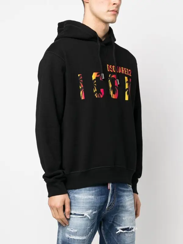 Dsquared2 Icon-print Hooded Sweatshirt