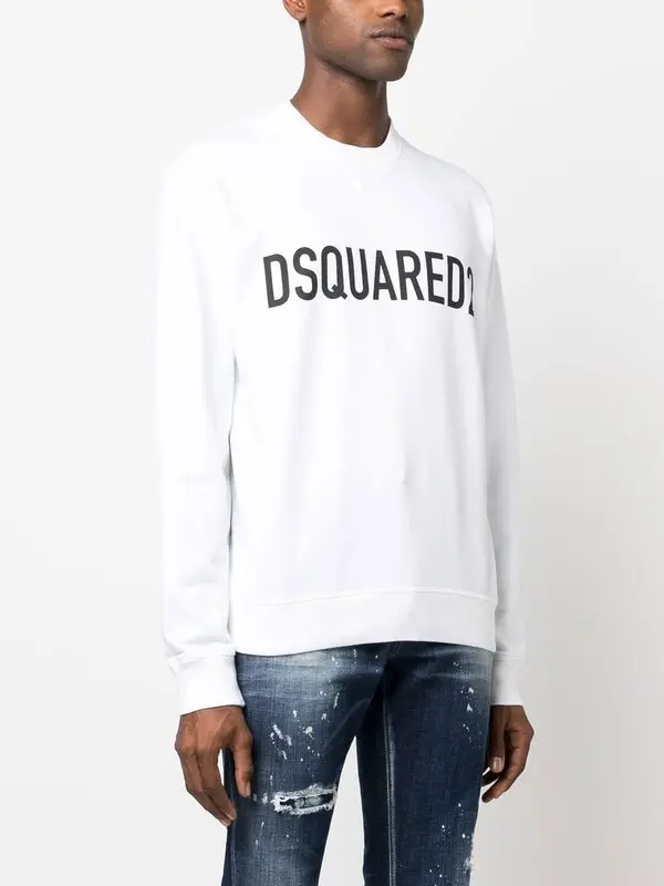 Dsquared2 Logo-print Crew-neck Sweatshirt