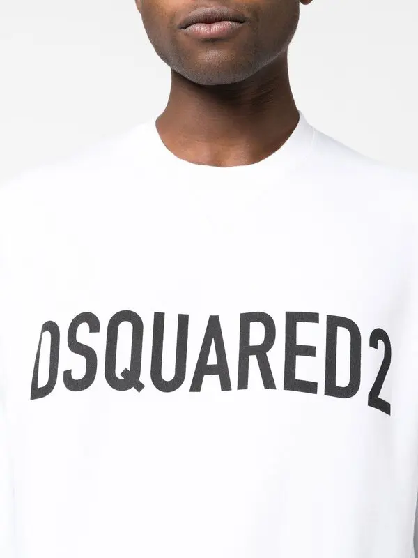 Dsquared2 Logo-print Crew-neck Sweatshirt