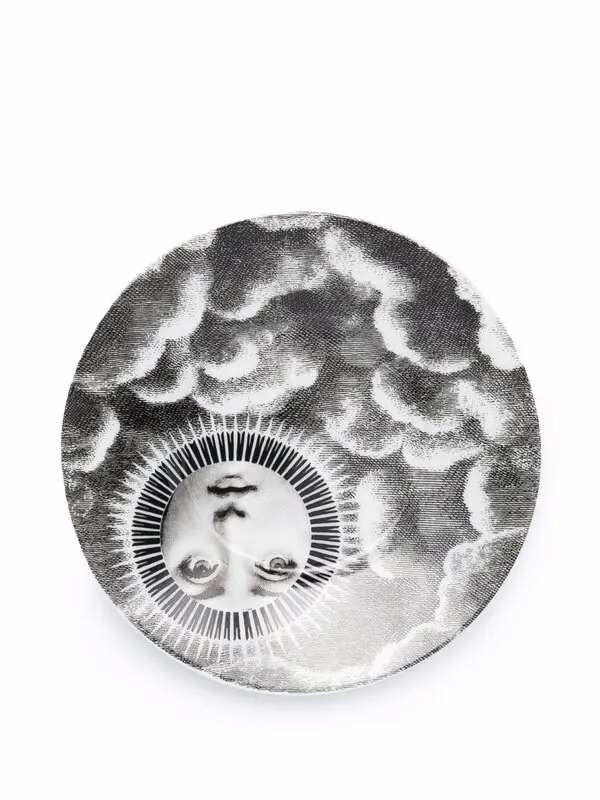FORNASETTI Graphic-print Porcelain Tea Set
