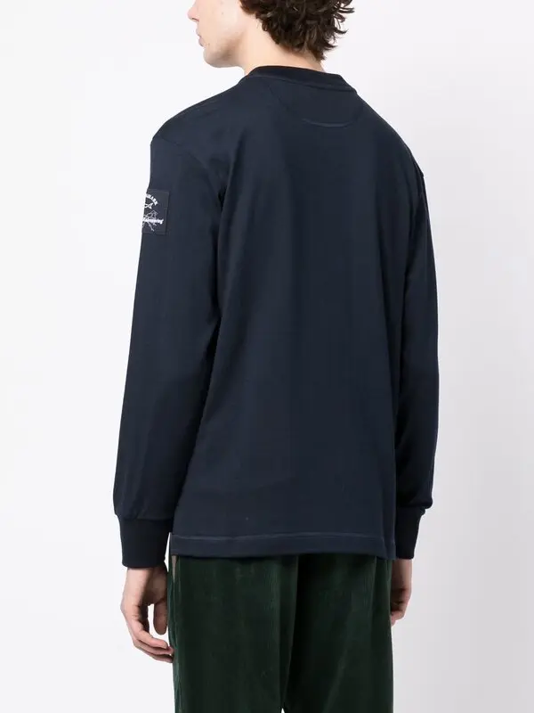 WHITE MOUNTAINEERING Logo-print Panelled T-shirt