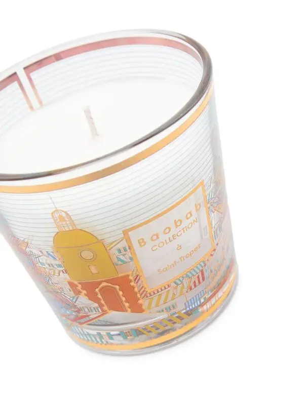 BAOBAB COLLECTION Saint-tropez Cityscape-print Candle
