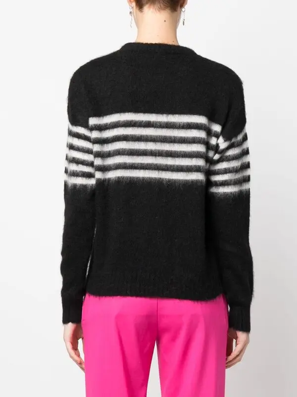 Sonia Rykiel Paris Intarsia-knit Logo Jumper