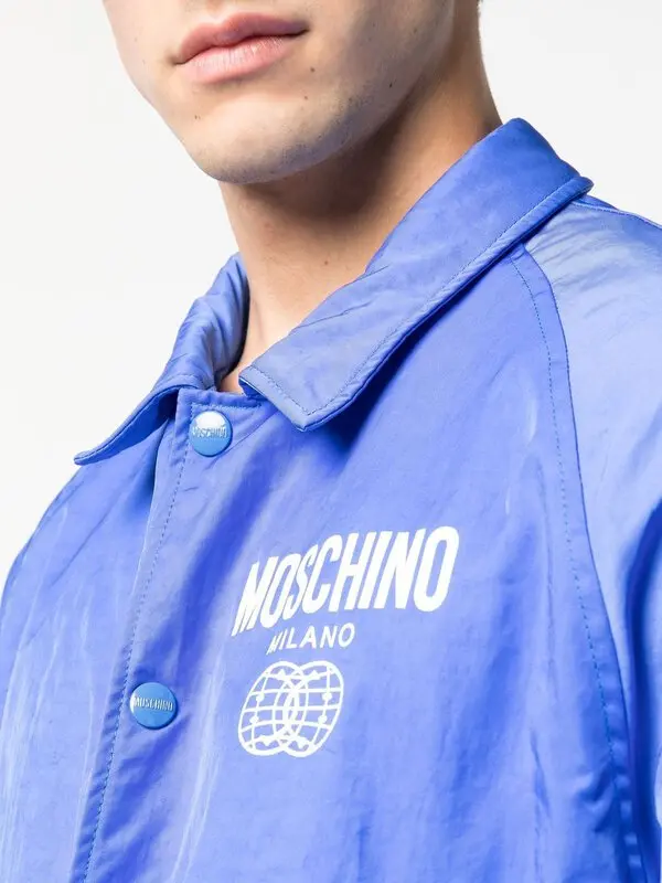 Moschino Logo-print Bomber Jacket