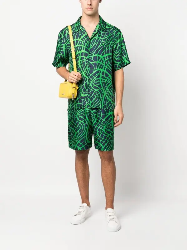 Moschino Graphic-print Tailored Shorts