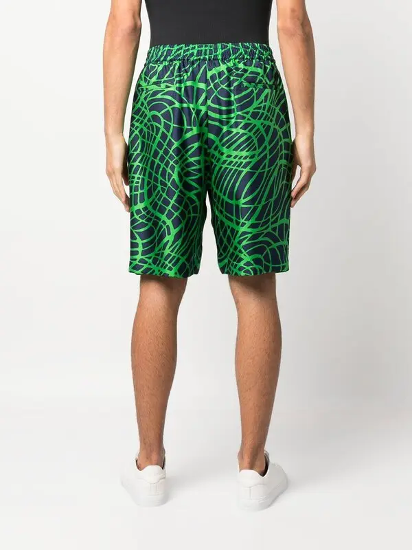 Moschino Graphic-print Tailored Shorts