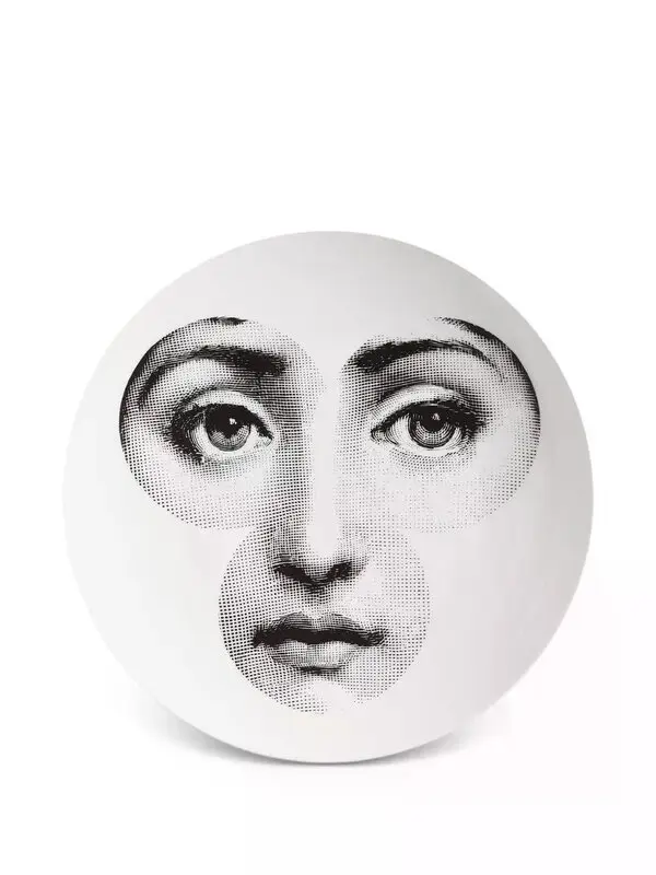 FORNASETTI Tema E Variazioni N. 71 Wall Plate - White