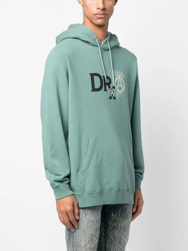 NEIGHBORHOOD Logo-print Hoodie - Green