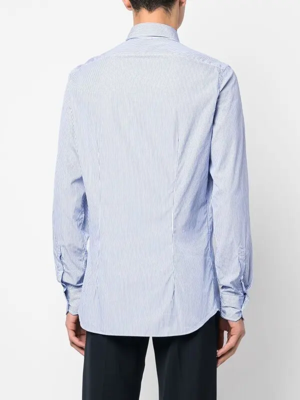 DELL'OGLIO Pinstripe Long-sleeved Shirt