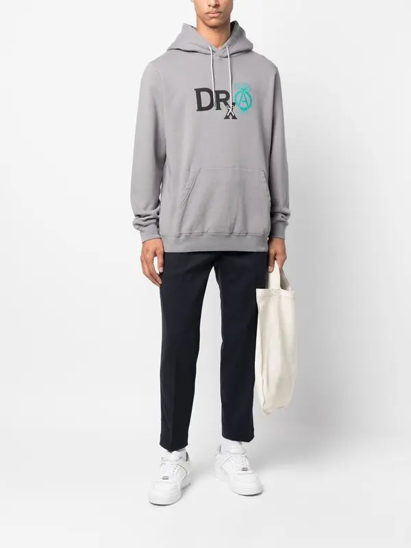 NEIGHBORHOOD Logo-print Hoodie - Grey