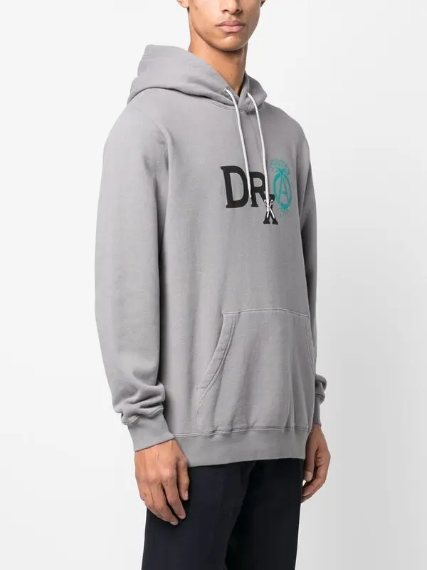 NEIGHBORHOOD Logo-print Hoodie - Grey