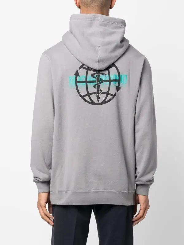 NEIGHBORHOOD Logo-print Hoodie - Grey