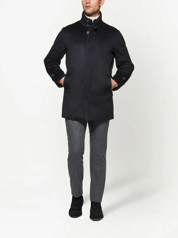 NORWEGIAN WOOL Down-filled Car Coat
