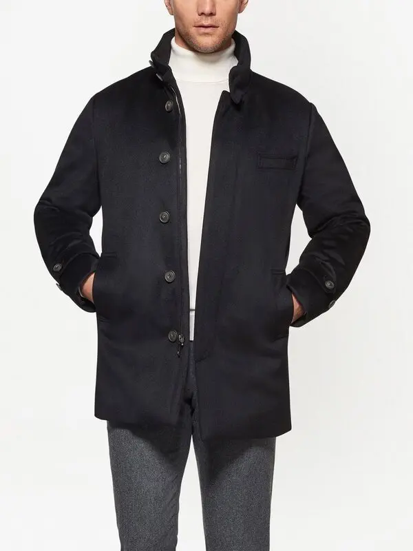 NORWEGIAN WOOL Down-filled Car Coat