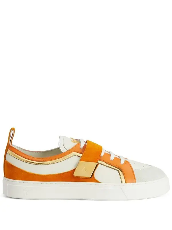GIUSEPPE ZANOTTI Zenas Low-top Sneakers - Orange