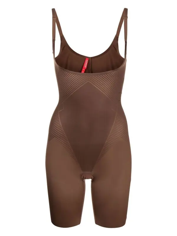 Spanx Thinstincts Open Bust Body - Brown