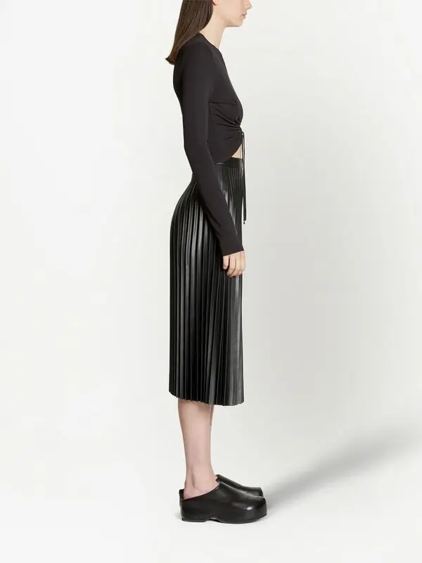 Proenza Schouler White Label Cropped Cut-out Top