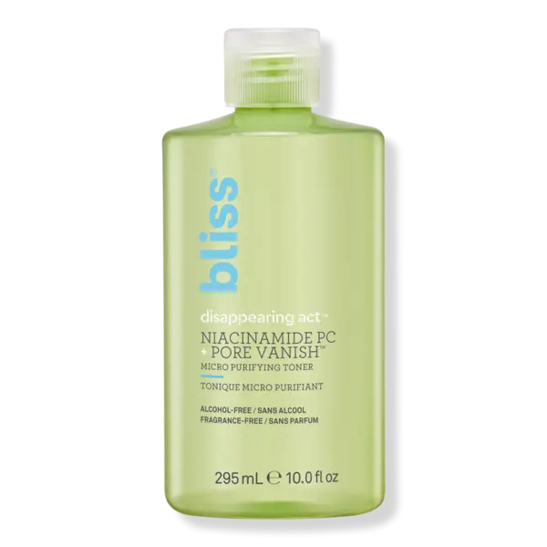 BLISS Disappearing Act Niacinamide Pc + Pore Vanish Micro Purifying Toner
