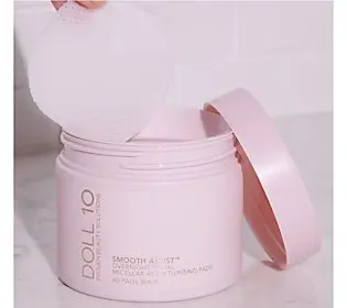 DOLL 10 Smooth Assist Overnight Facial Retextur Izing Pads