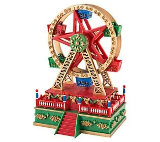 MR. CHRISTMAS Mini Carnival Music Box Ferris Heel