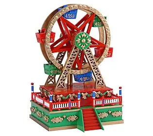 MR. CHRISTMAS Mini Carnival Music Box Ferris Heel