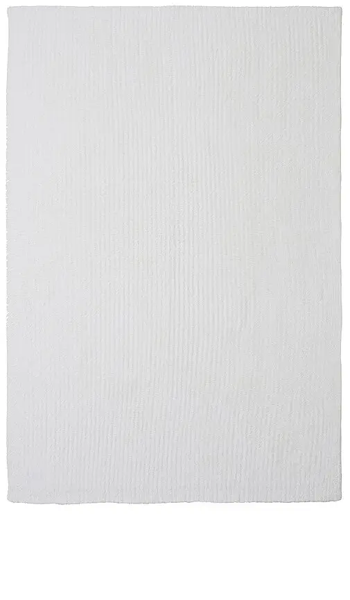 Barefoot Dreams Cozychic Ribbed Throw In Cream - Pearl