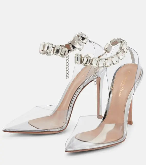 GIANVITO ROSSI Embellished Pumps