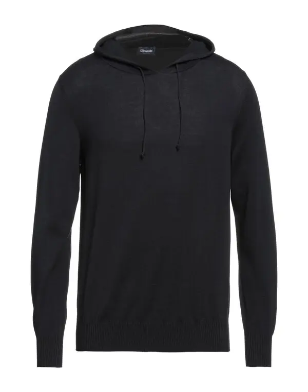 DRUMOHR Cotton Knit Hooded Sweater